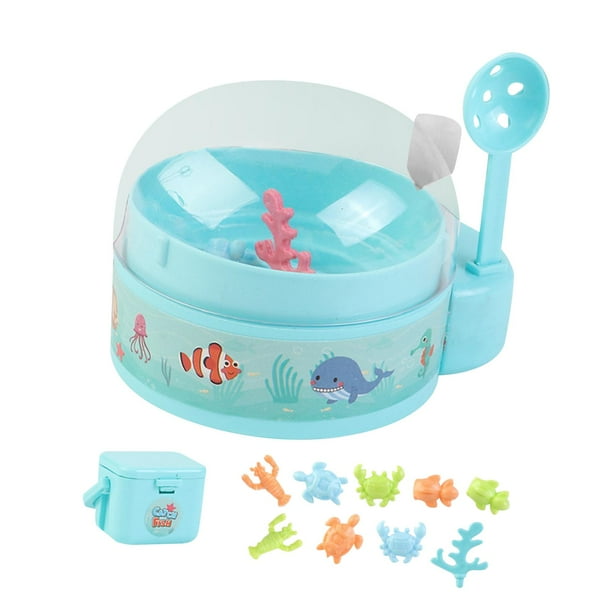 Mini Handheld Fish Fishing Game Tiny Hands for Toddlers Xmas Gifts ...