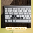 2 Sheets Universal English Keyboard Stickers Laptop Keyboard Letters ...