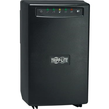 Tripp Lite 1500VA Smart UPS Battery Backup, AVR, LCD, Line Interactive, Rack/Tower, 8 Outlets ...
