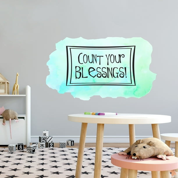 QUOTES - Home Living Room Inspirational Quotes Decoration Count Your ...