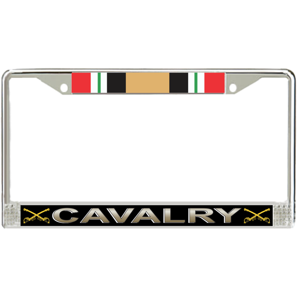 U.S. Army Cavalry Iraq Veteran License Plate Frame - Walmart.com