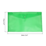 Unique Bargains File Folder Plastic Envelopes Document Organizer with ...