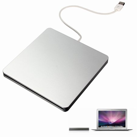 Thin USB Portable External DVD CD Dirver Player DVD VCD CD RW Drive ...