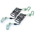 Demco 9523003 Coiled Tow Bar Safety Cables, 7K lbs Strength, 14K lb ...