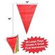 100' Multi Color Flag Pennant Banner Party Decor - Walmart.com