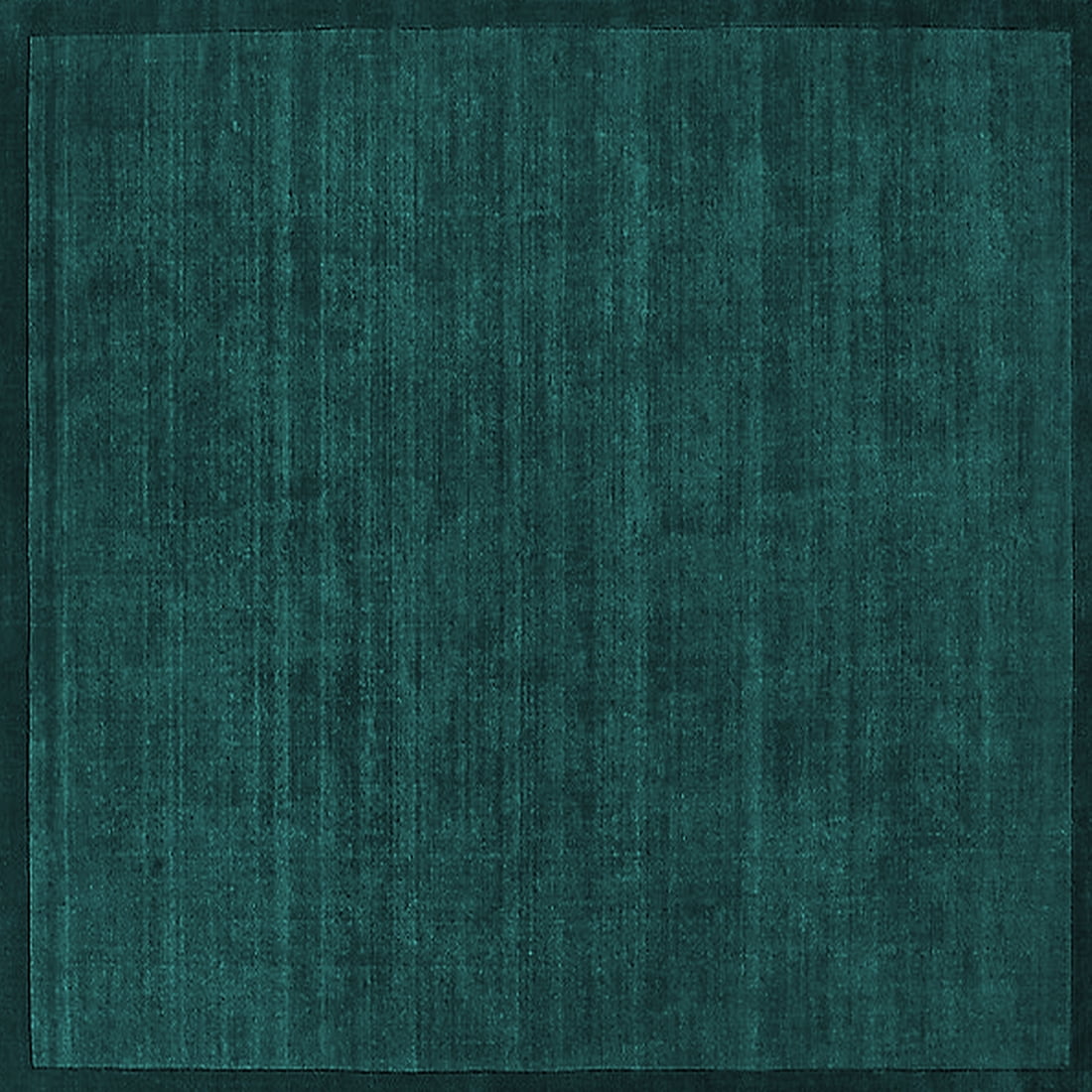 Ahgly Company Machine Washable Indoor Square Solid Turquoise Blue ...