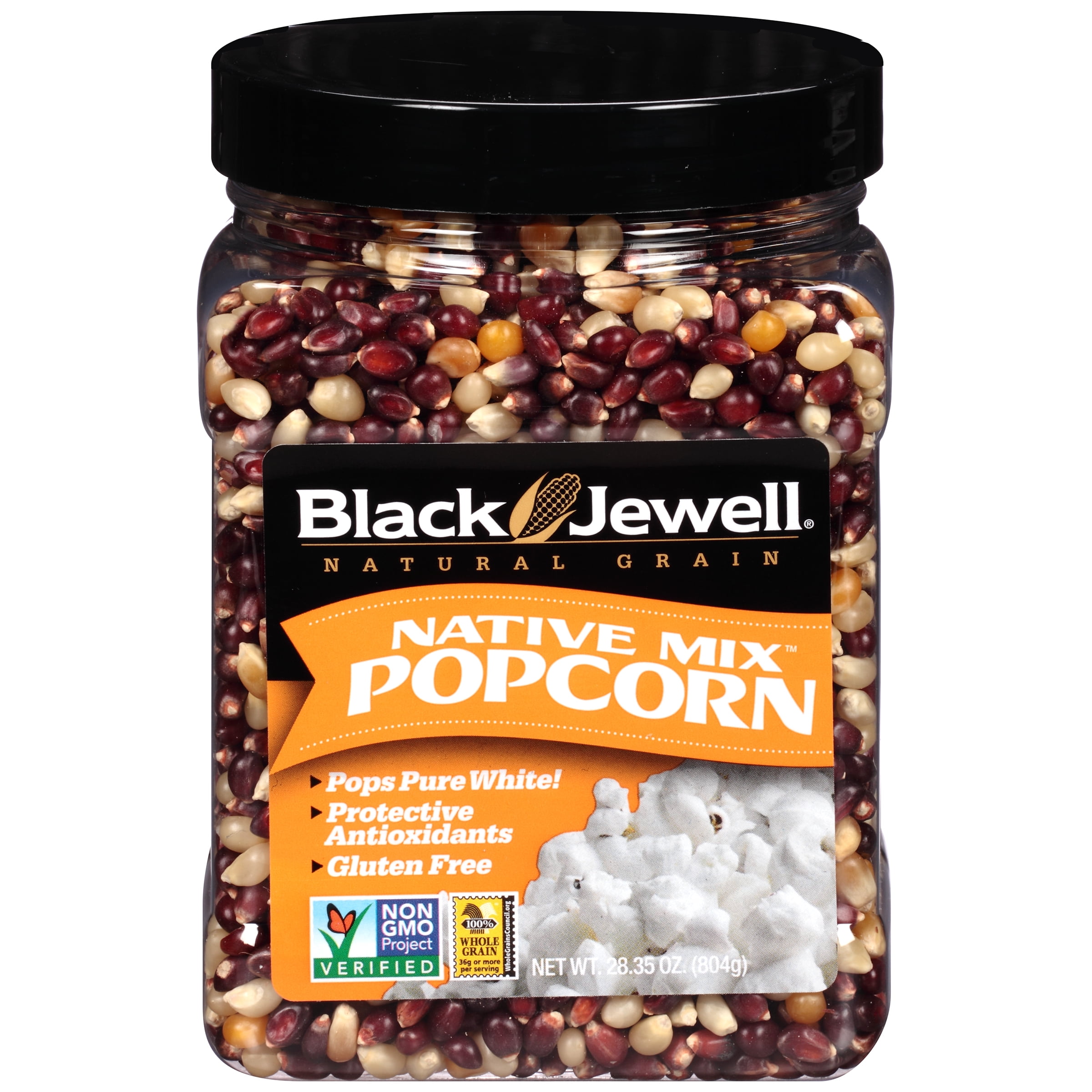 Black Jewell Popcorn Kernels, Native Mix, 28.35 Oz Jar - Walmart.com