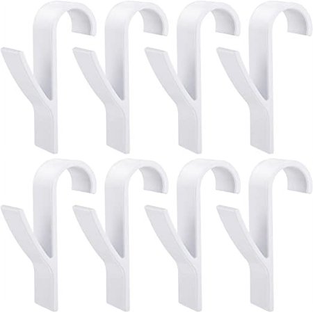 Hongchun 8 Pieces Radiator Hook, Towel Rail Radiator Hook, Plastic ...