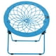 32" Bunjo Woven Bungee with Metal Base Folding Chair, Blue - Walmart.com