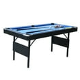 SEGMART 5.5-ft Foldable Pool Table, Indoor Game for All Ages, Includes ...