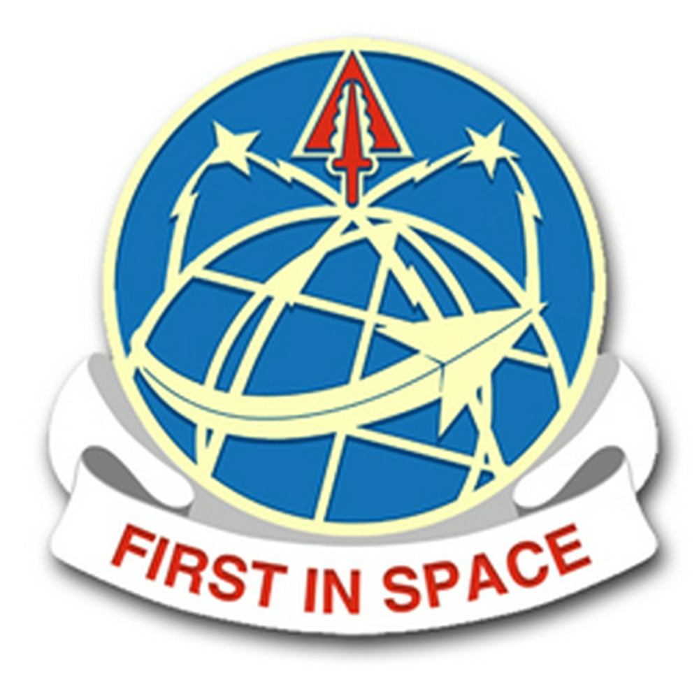 3.8 Inch Army Space Command Unit Crest Vinyl Transfer Decal - Walmart ...