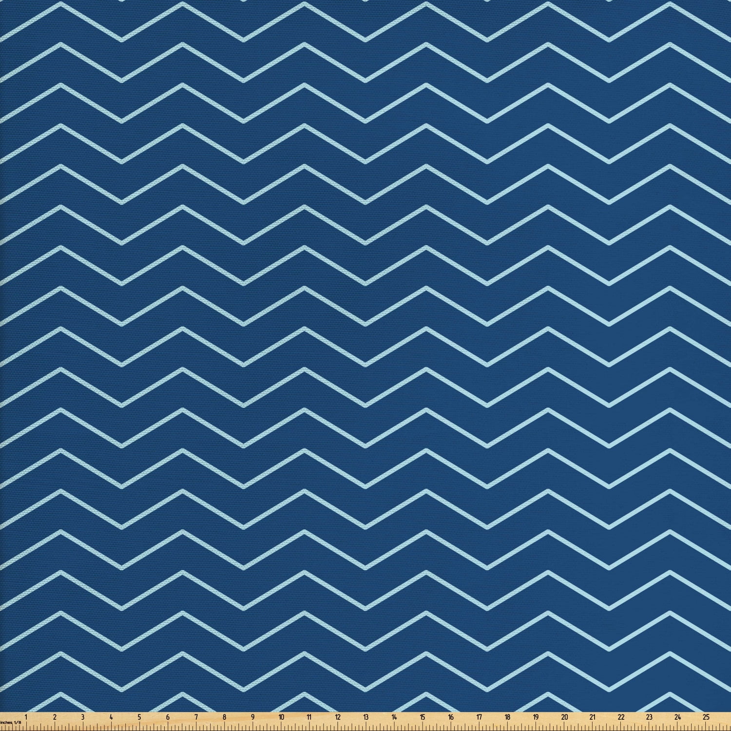 Navy Blue Chevron Pattern