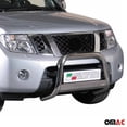 Bull Bar Push Front Bumper Grille for Nissan Frontier 2005-2021 Silver ...