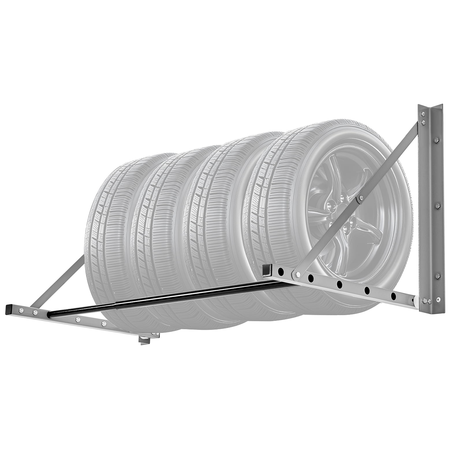 Click here for Vevor Wall Mounted Folding Tire Rack 32- 48 Adjust... prices
