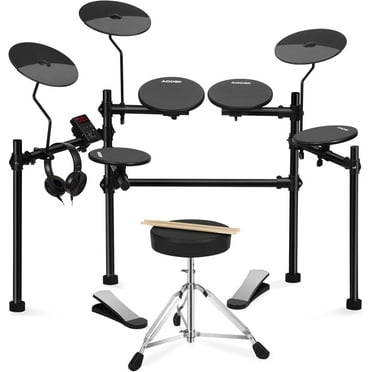 Pyle PTED06 - Electronic Tabletop Drum Machine - Digital Drumming Kit ...
