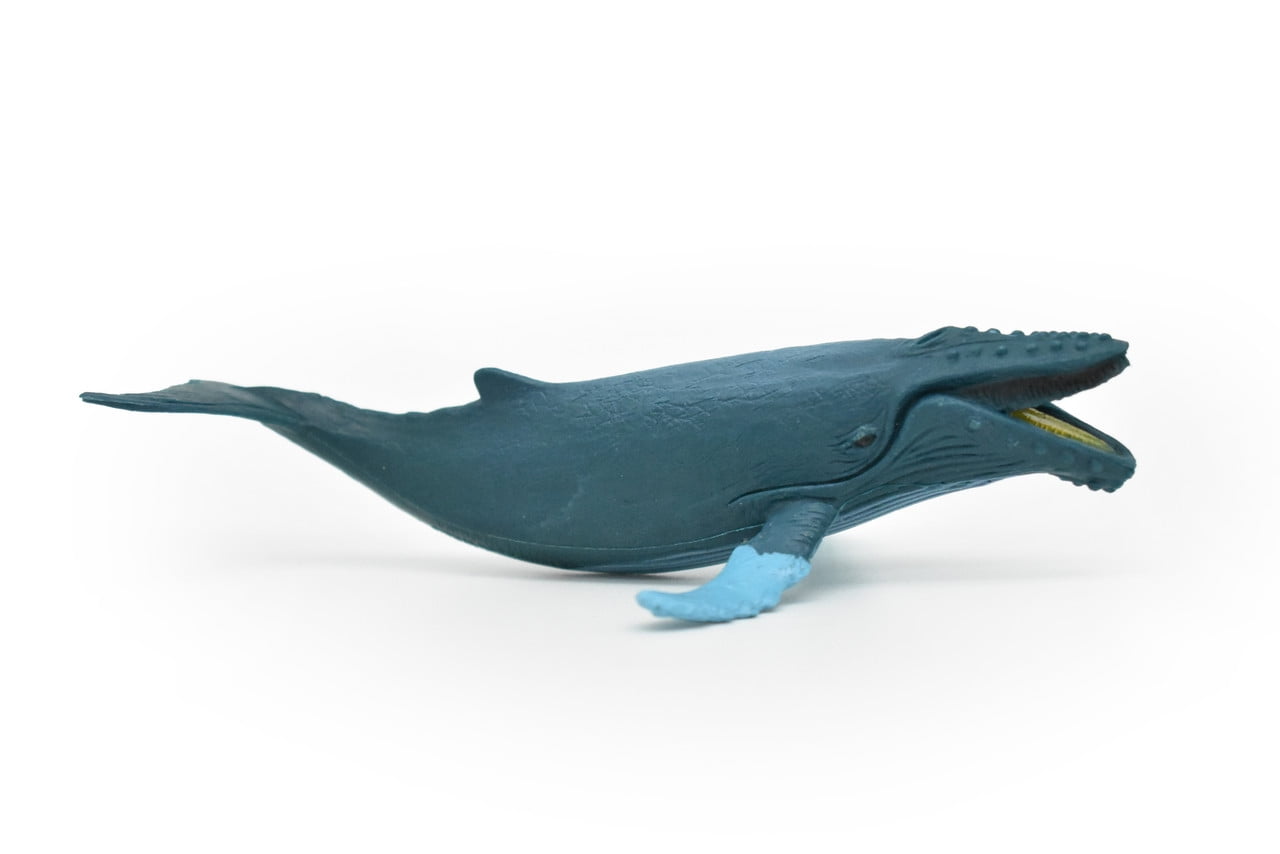 Humpback Whale Toy, Model, Figure, Figurine, Ocean, Realistic Rubber ...