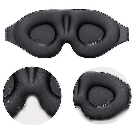 Lepai Eye Mask For Sleeping 3d Contoured Blindfold Concave Molded Night ...