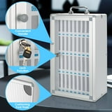 Glosen 24 Slots Cell Phone Locker, Cell Phone Storage Cabinet, Wall ...