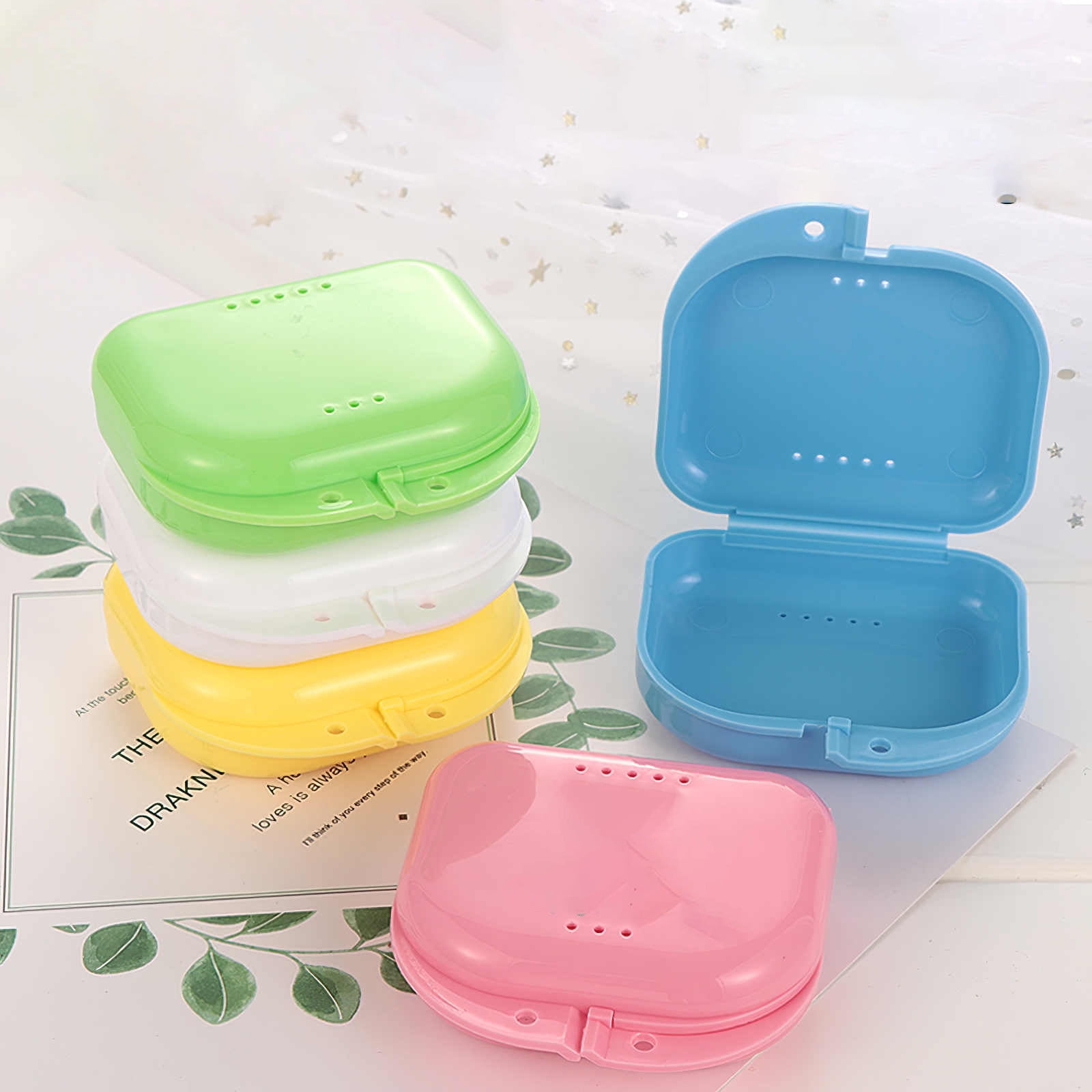 TureClos Denture Storage Box BPA Free Food Grade Safe PP Dental ...
