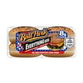 Ball Park Everything Burger Buns, 8 count, Pre-sliced Hamburger Buns ...