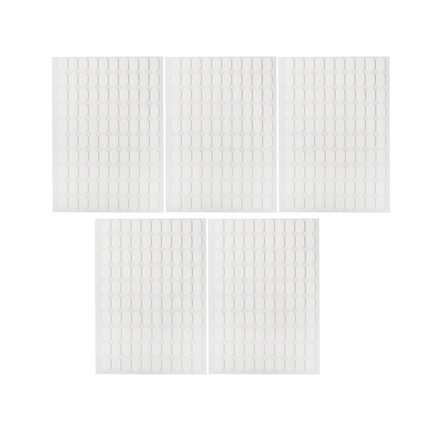 5 Sheets Sticky Double Sided Tape/Sticky Tabs/Double Side Glue il ...