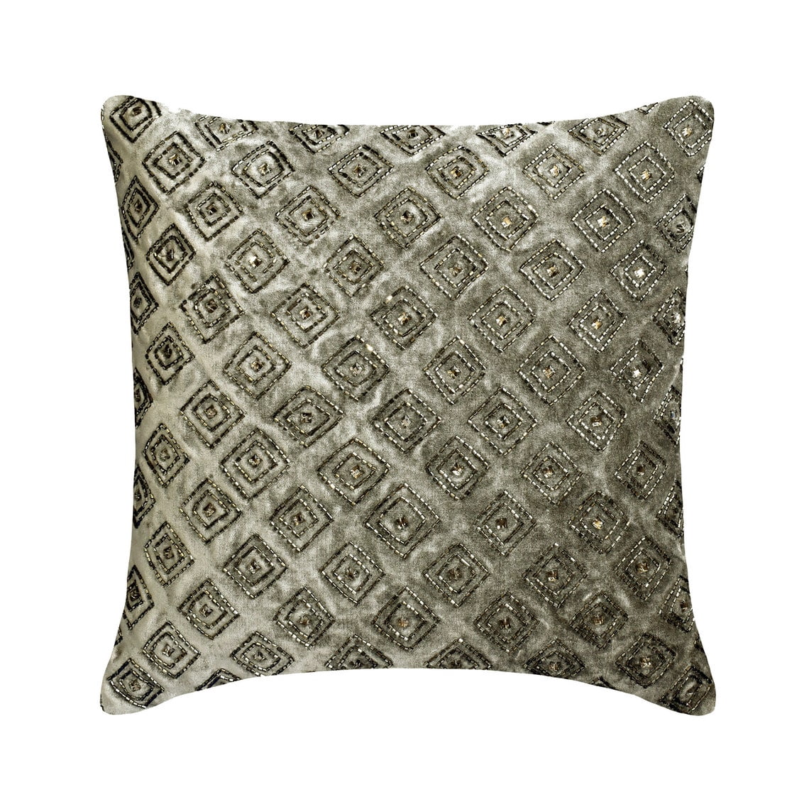 Toss Pillow Covers, Grey 24"x24" (60x60 cm) Throw Pillows, Velvet ...