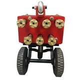 7 Heads Handheld Concrete Floor Scabbler Concrete Road Milling Machine ...