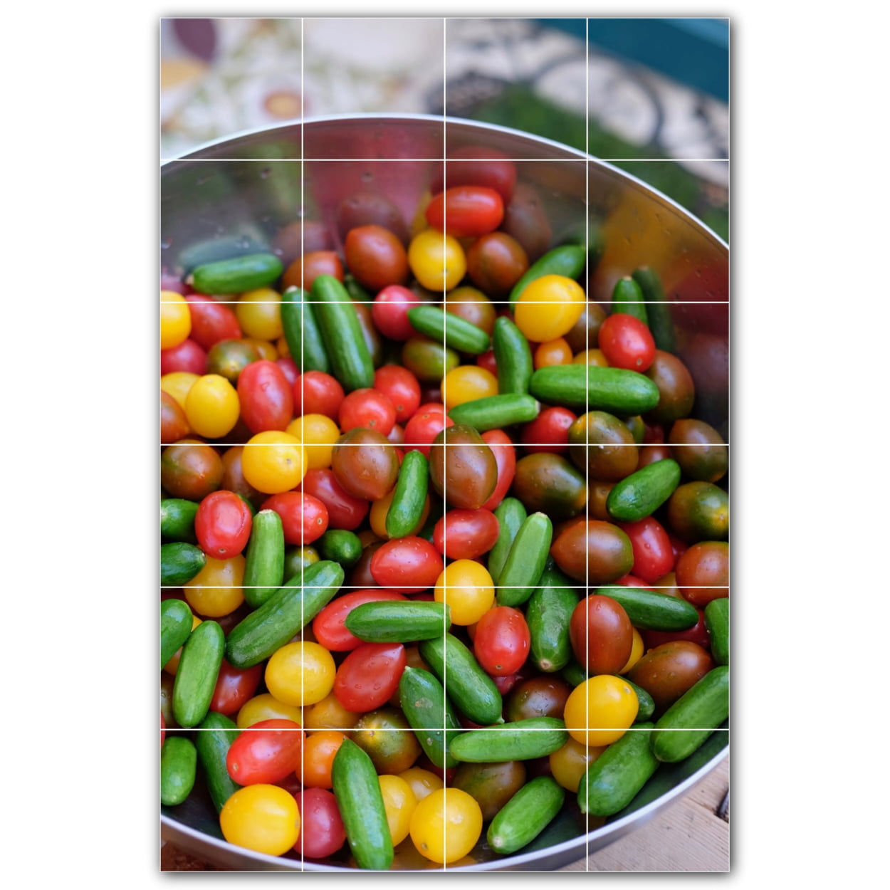 Picture-Tiles.com: Fruit Ceramic Tile Wall Mural WAL500710-46M. 24"W x ...