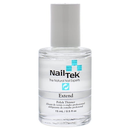 Extend Polish Thinner by Nail Tek for Unisex - 0.5 oz Nail Treatment ...