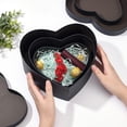 1 Set Paper Candy Boxes Gift Box Heart Black 13x15.7x6.5cm - Walmart.com