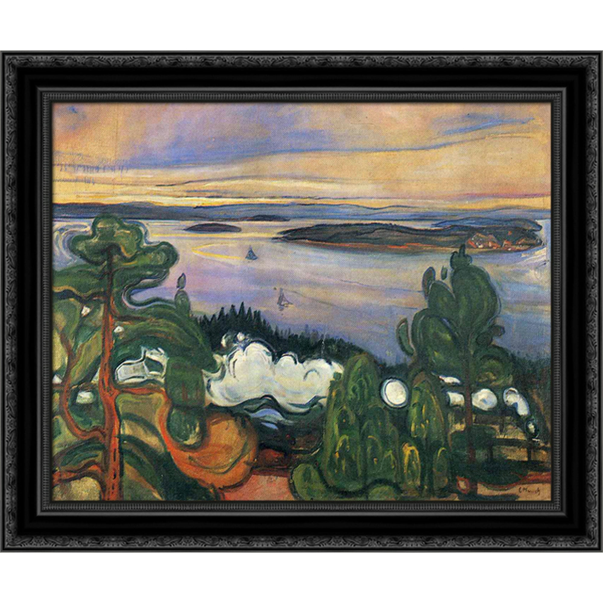 Edvard Munch Train Smoke