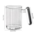 Clear Plastic Mouthwash & Toothbrush Cup Holder for Bathroom Sink ...