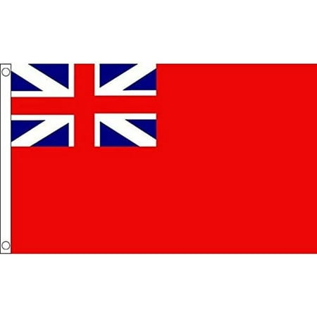 Naval Ensign Red Squadron Flag 3' x 5' - Bristish Historic Flags 90 x ...