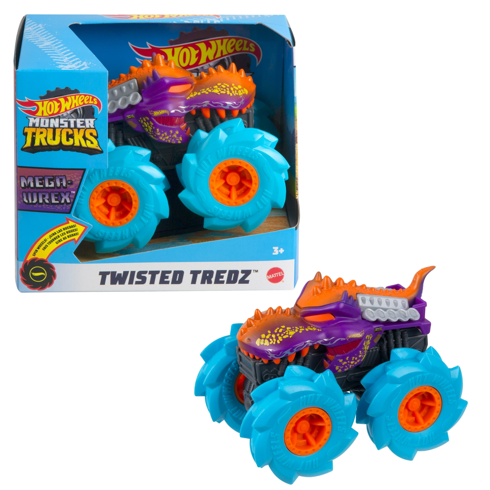 Click here for Hot Wheels Monster Trucks Twisted Tredz Mega Wrex... prices