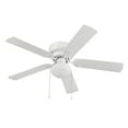 Mainstays 44" White Hugger Ceiling Fan - Walmart.com