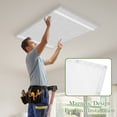 1 Pcs Vintage Grey Fluorescent Light Covers Country Pastoral Farmhouse ...
