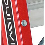 Louisville Ladder 6' Fiberglass Twin Step Ladder, 10' Reach, 375 lbs ...
