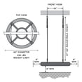 Batman 40” Saucer Tree Swing for Kids – Heavy-Duty Flying Disc Swing ...