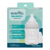 Evenflo Balance+ Wide Neck Baby Bottles, Clear/White, 5oz, 2-Pack ...