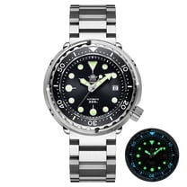 ADDIESDIVE Automatic Diver Watches for Men, NH35A Movement Mechanical ...