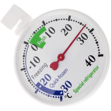 Tatum88Refrigerator Freezer Thermometer Large Dial Kitchen Fridge ...