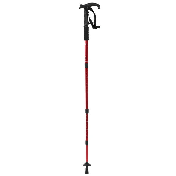 Walking Stick T Handle Trekking Pole Outdoor Aluminium Alloy Suspension ...