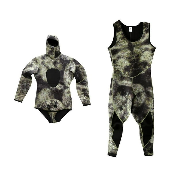 Trajes de neopreno de dos piezas de neopreno de 3 mm para hombre ...