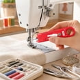 4-in-1 Sewing Needle Threader Tool With Seam Ripper Magnifier Ruler ...