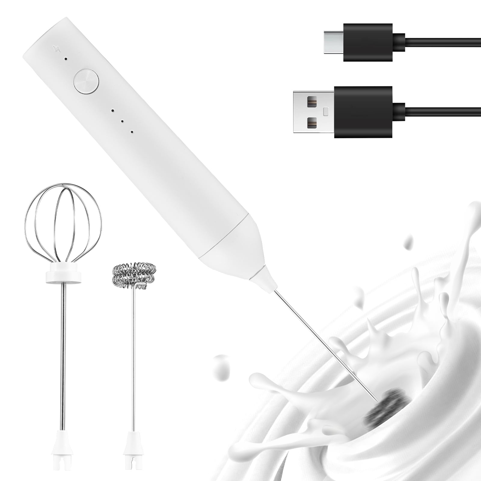 Click here for Graflsoa Portable 3-Speed Electric Milk Frother Wi... prices