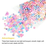 Uxcell Foam Beads Foam Balls 7 to 9mm for DIY(Assorted Color,1Pack ...