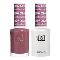 Daisy DND, Gel Polish, 0.5 Oz, Coral Castle + Matching Nail Lacquer ...