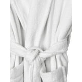Kaufman Embroidered White Shawl Collar Robe His/Hers -Mr/Mrs -Mom/Dad ...