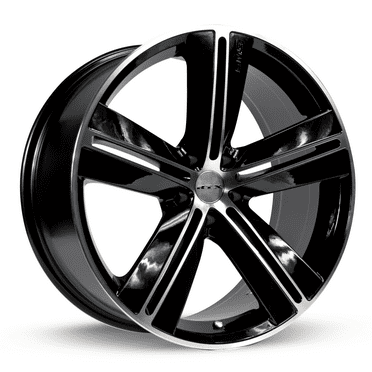 RTX Valkyrie 18x8 5x114.3 ET40 CB73.1 Gloss Black Wheel - Walmart.com