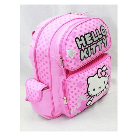 Hello Kitty Pink Large 16 School Backpack Bag - STAR | Walmart Canada